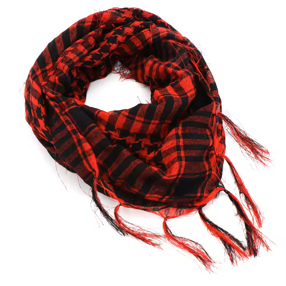 Authentic Keffiyeh (Kaffiyeh) - Traditional Palestinian Scarf - High-Q ...
