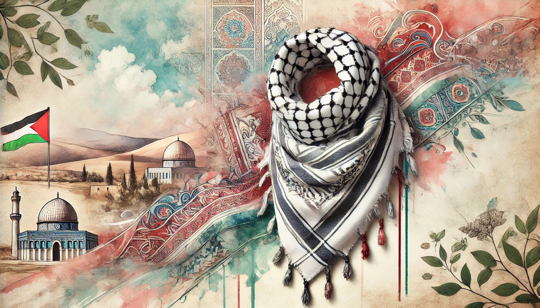 Keffiyeh Korner - Embrace, Celebrate Palestinian Heritage