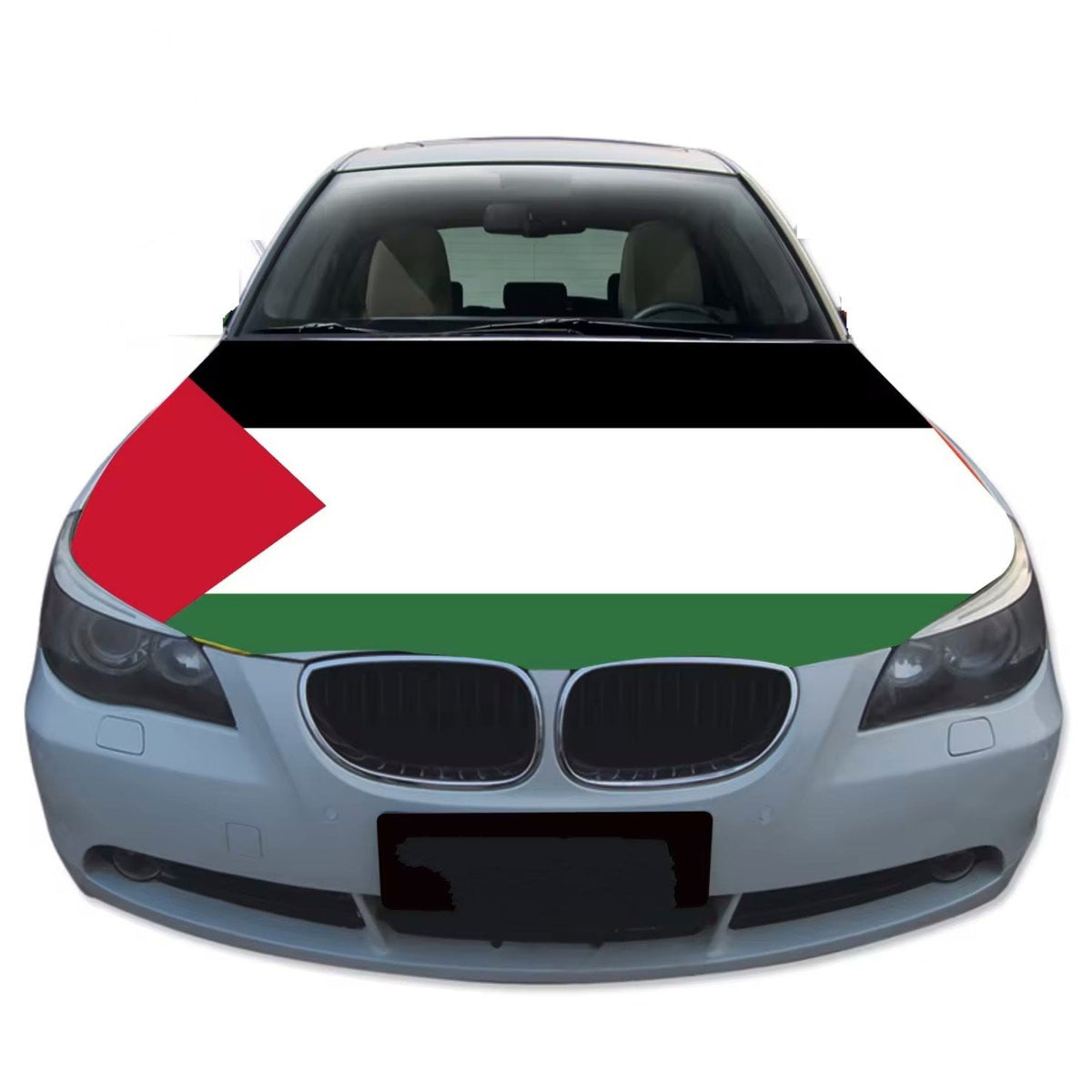 Palestine Car Hood Cover with Mirror Covers & Window Flags - Ultimate ...